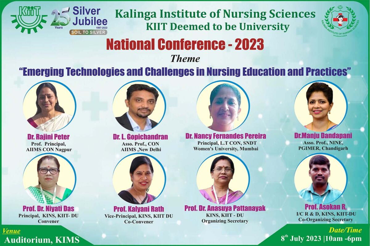 National Conference-2023 On “Emerging Technologies and Challenges in Nursing Education and ...